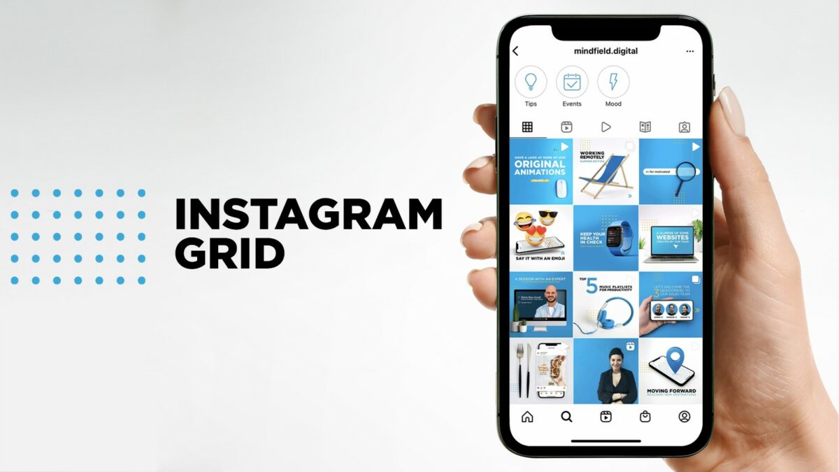 What's the hype behind Instagram’s checkerboard grid? - Mindfield Digital